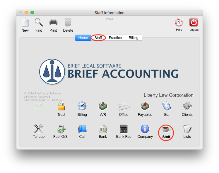 Staff Access Types & Permissions – Brief Accounting Support Desk